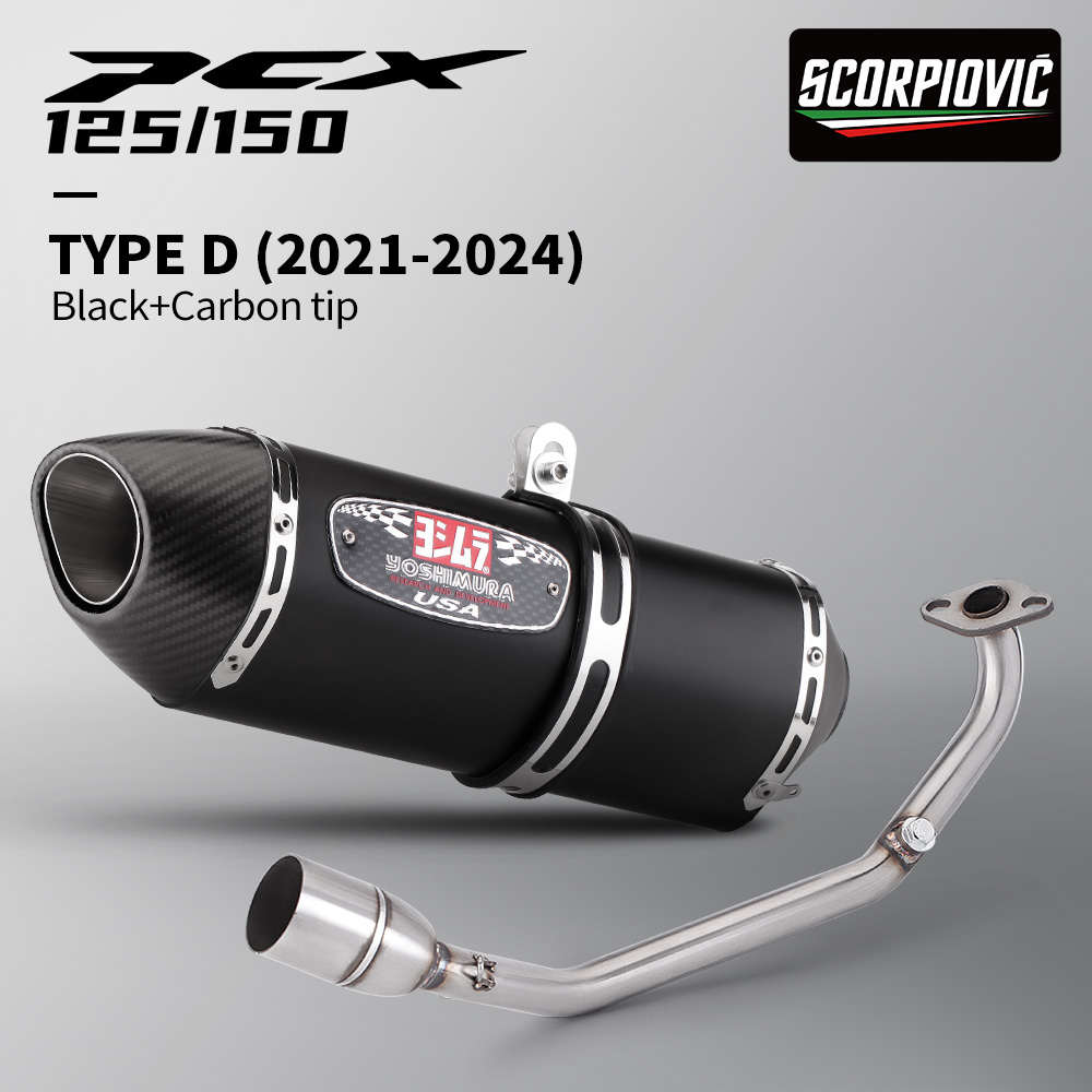 Slip On For PCX125 PCX150 PCX 125 PCX 150 2021 2022 2023 Muffler ...