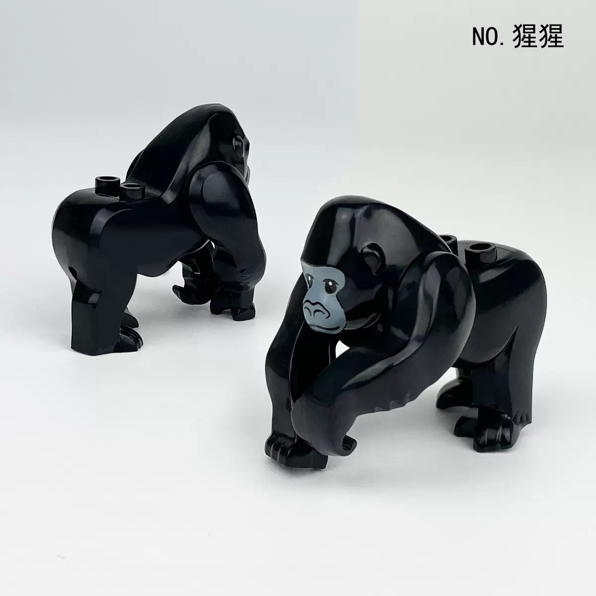 Animal Building Blocks Model Tiger Chimpanzees Giraffes Elks Reindeer ...