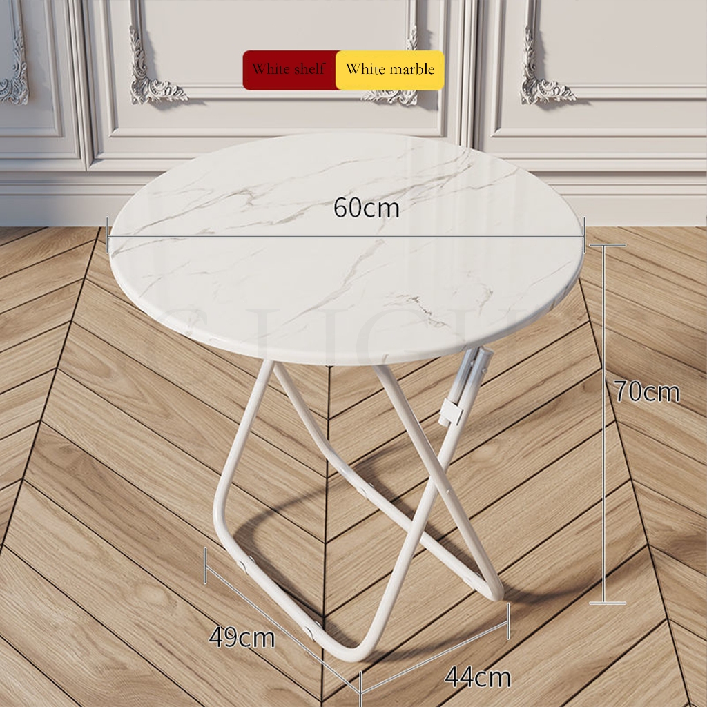 Folding Table Rectangular Dining Table Study Table Multipurpose DiningTable Portable Foldable ...