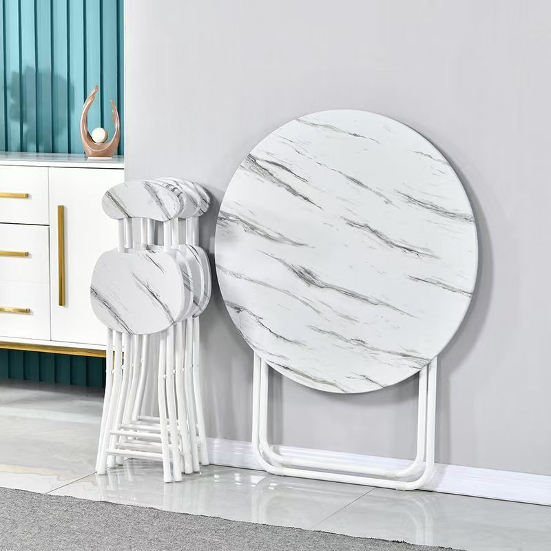 Folding Table Rectangular Dining Table Study Table Multipurpose DiningTable Portable Foldable ...