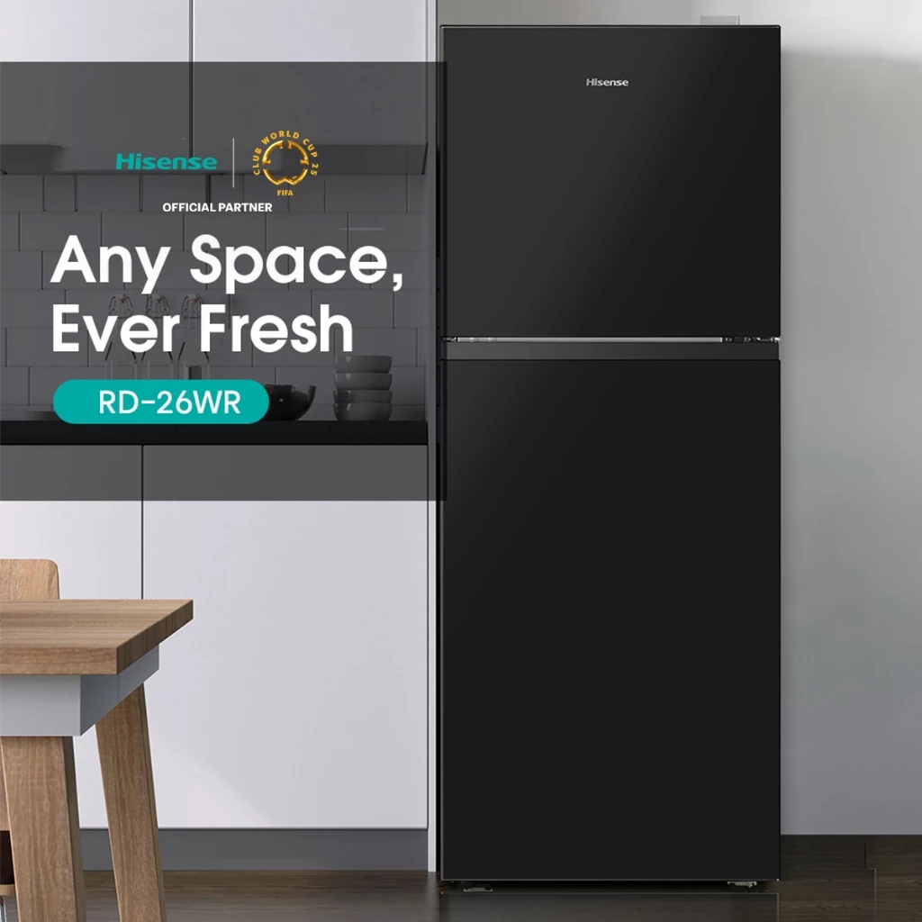Hisense 7.2 cu.ft Refrigerator│2 Door│(RD26WR) | Shopee Philippines