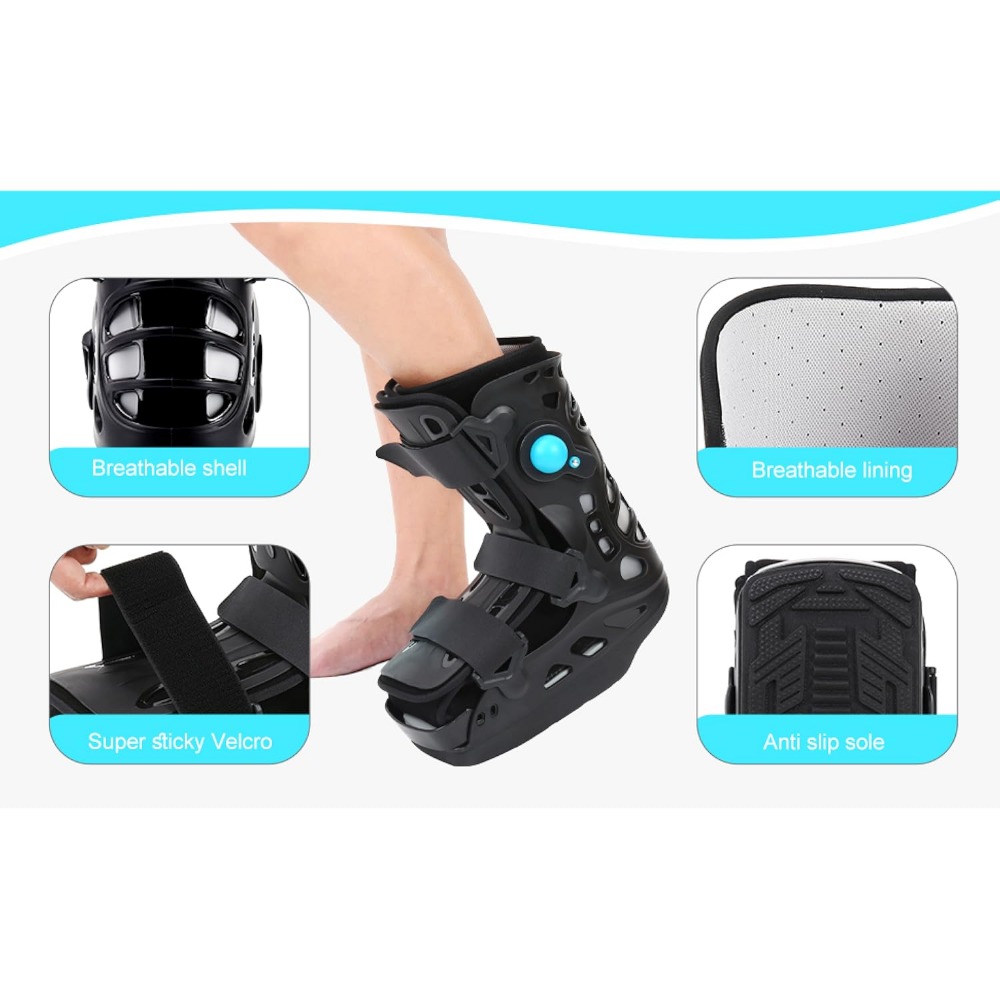 Aircast Boots Ankle Spin Fracture Walking Artifact Plaster Shoe Guard ...