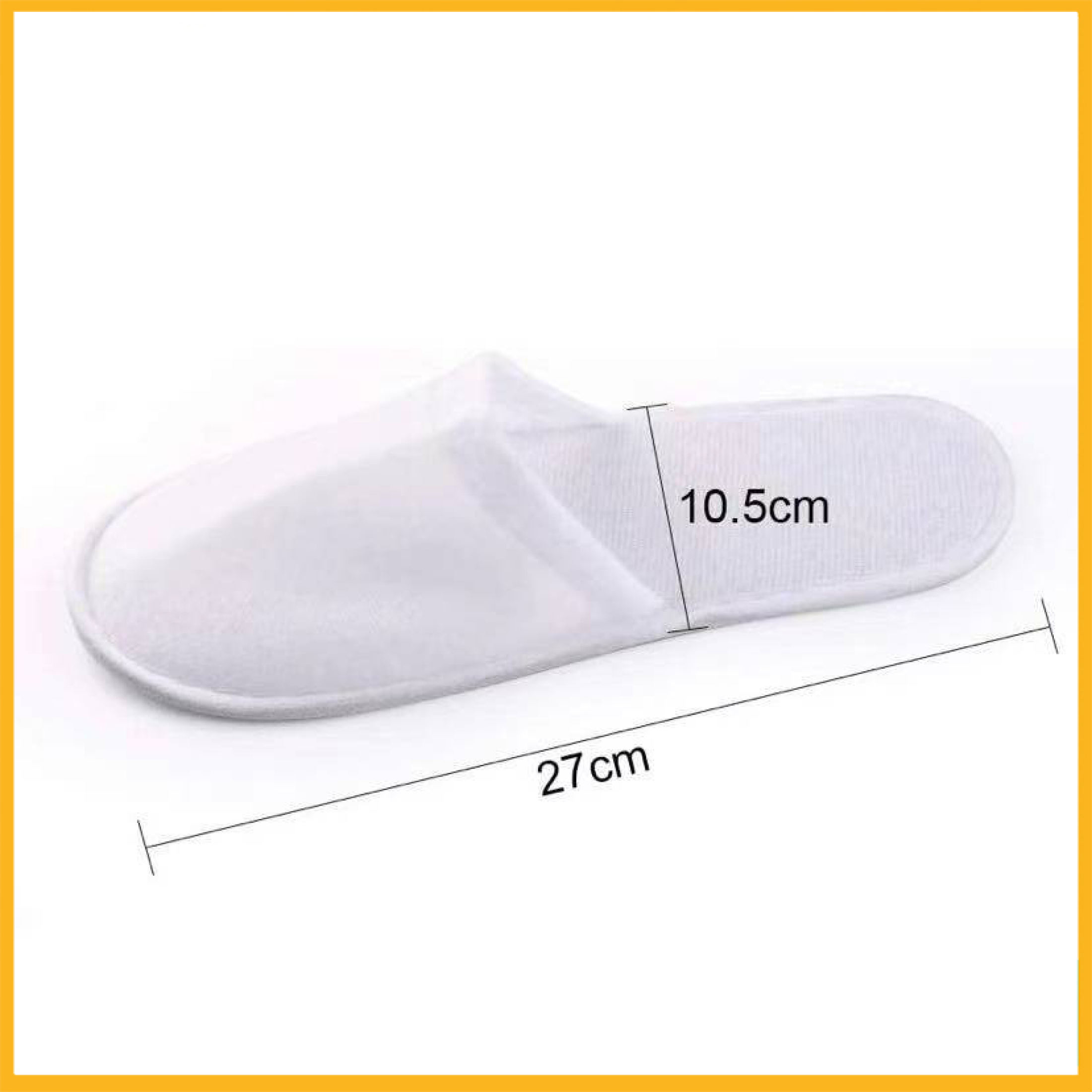 COZII Towelling Open Closed Toe Hotel Slipper Spa Shoes Disposable ...
