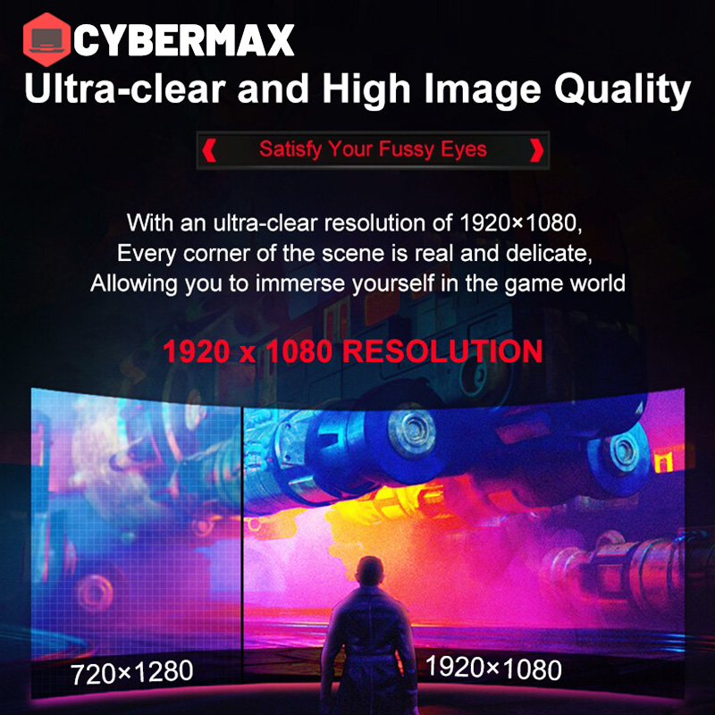 YGT SLIM FHD 27 inch Monitor Desktop Game Display With AC Power Card ...