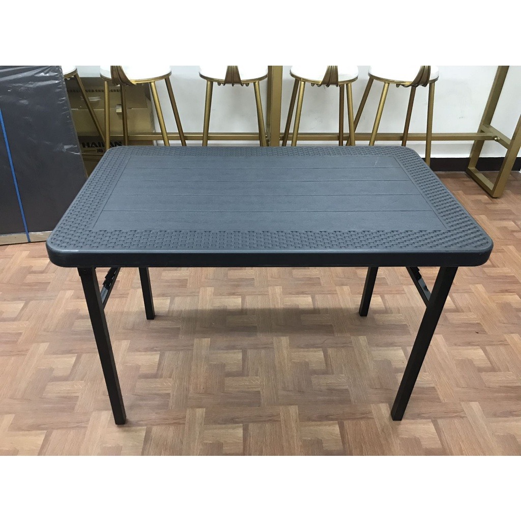 STARLIGHT Foldable Plastic Rattan Table Dining Table High Quality ...