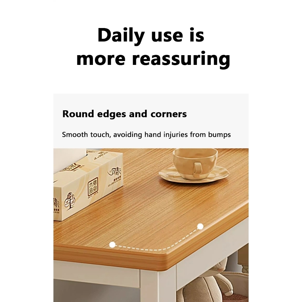 Sofa Side Table Multifunctional Long Bedside Table Gap Table High Table ...