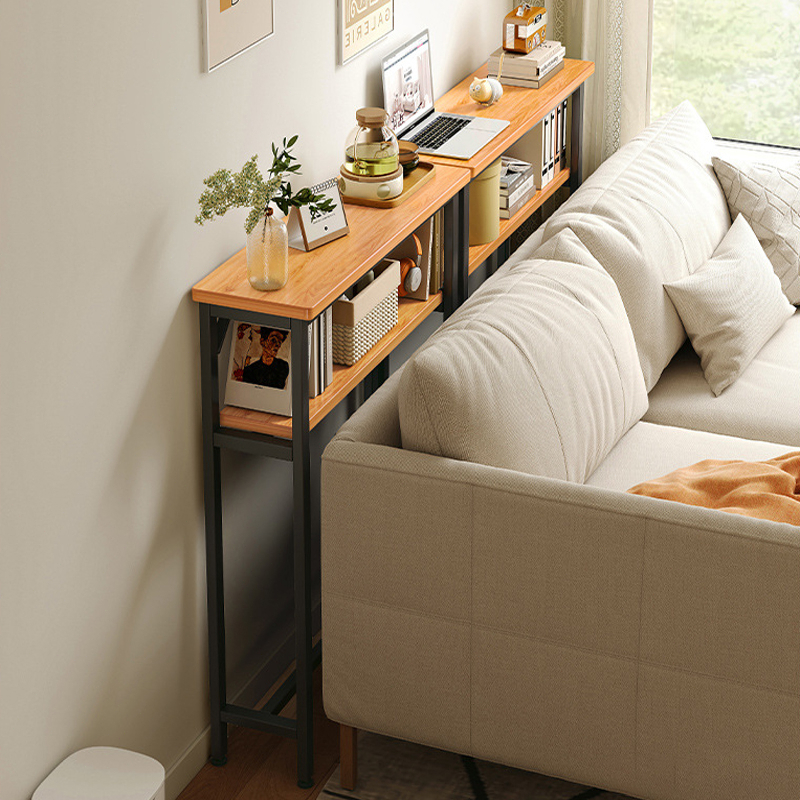 Sofa Side Table Multifunctional Long Bedside Table Gap Table High Table ...