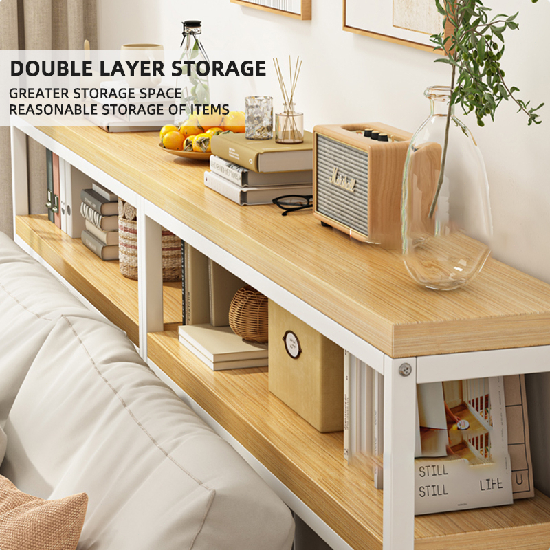 Sofa Side Table Multifunctional Long Bedside Table Gap Table High Table ...