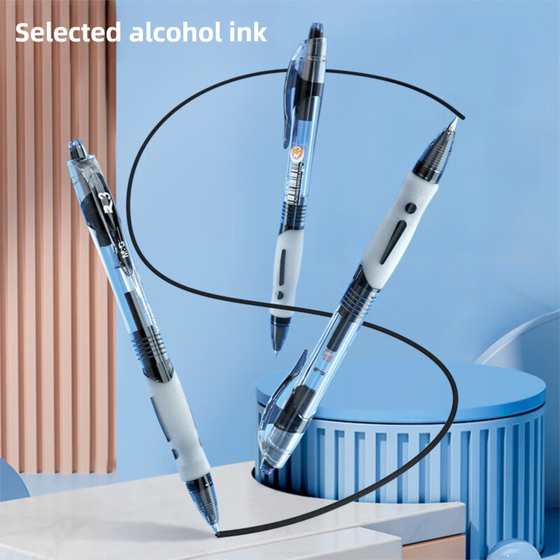 M&G Gel Pen GP1163 0.5 Black Ballpoint Pen Classic Press Signature Pen ...