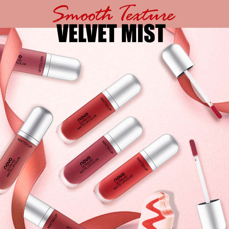 Novo Ice Cream Lip Gloss Matte Smooth Texture, Plain Color, Can Be ...
