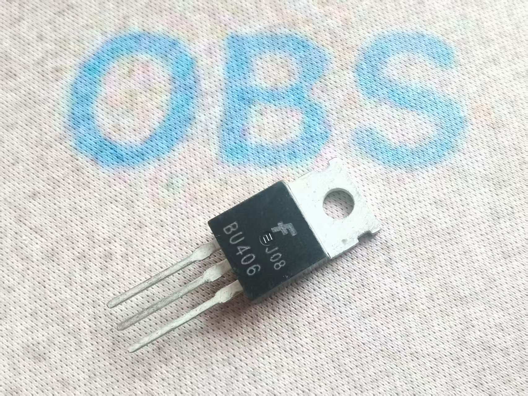 ((10 Pcs) BU406 Brand New Original Imported BU406TU Field Effect Tube ...
