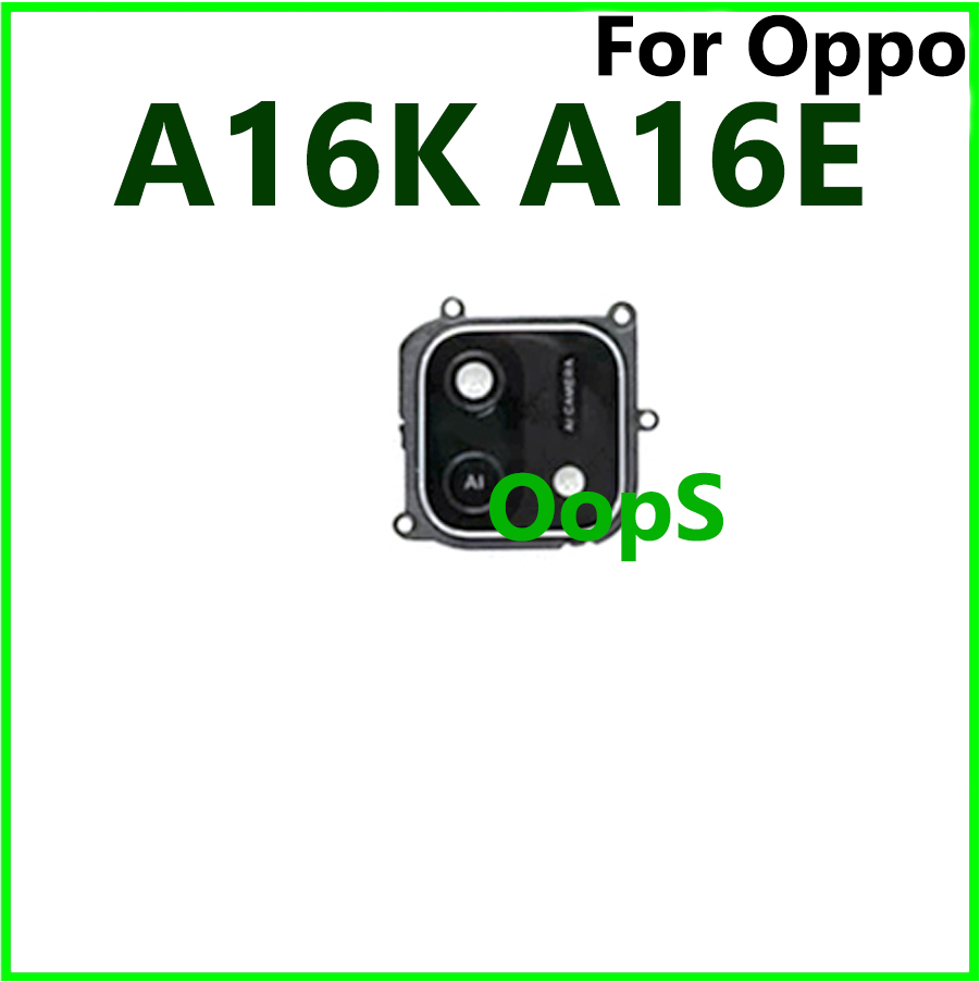 For OPPO A16K A16E Back Housing LCD Front Middle Frame Camera Lens ...