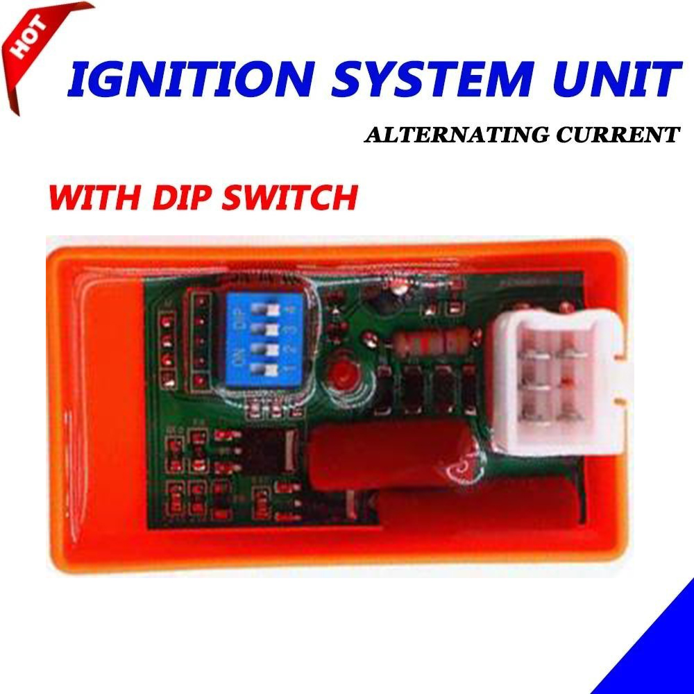 5-pin AC CDI box with DIP speed limit switch 4000-12000 for WAVE100 ...