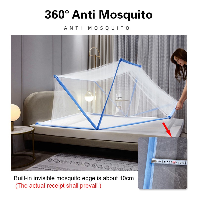 No Installation Foldable Mosquito Net Anti Home Living Mosquito Proof ...