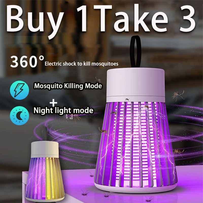 New Mosquito Killer Lamp Rechargeable Portable Electric Repellent LED ...