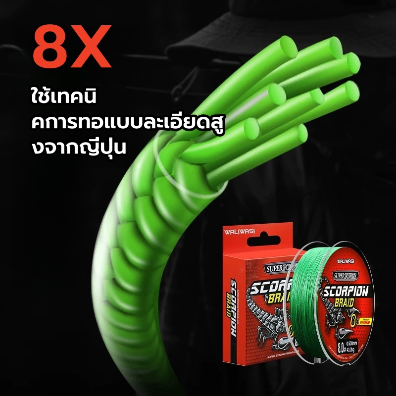 【FU】Fishing Line Main Line Lure pe Line 100m Braided Line 8 Braided ...