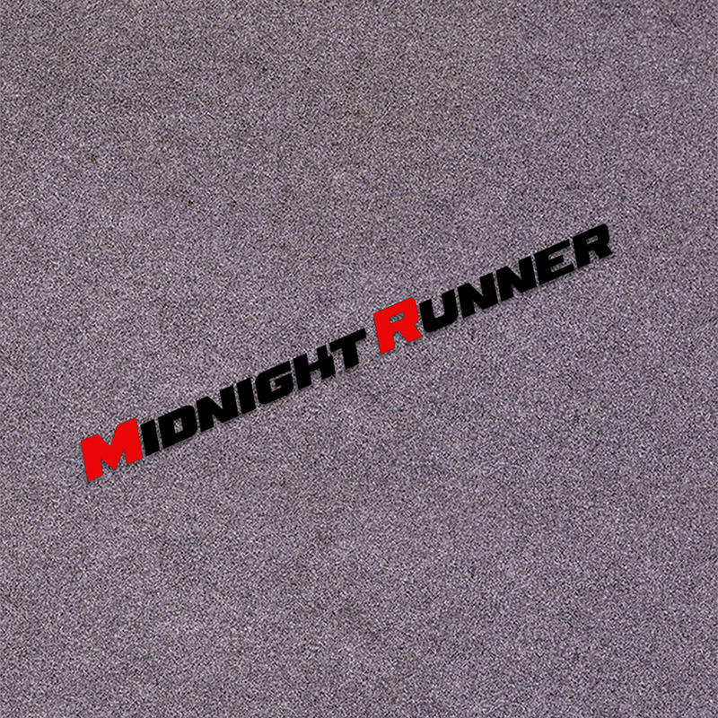 MIDNIGHT RUNNER Decal Sticker Banner Windshield Sticker Car Window JDM ...
