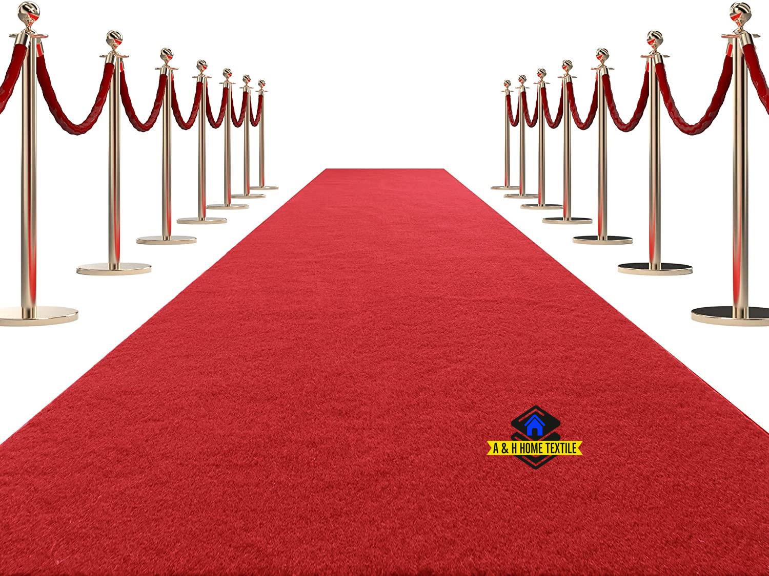 1 METER,2 METERS ,3 METERS ,4 METERS ,& 5 METERS Red Event Carpet Aisle ...