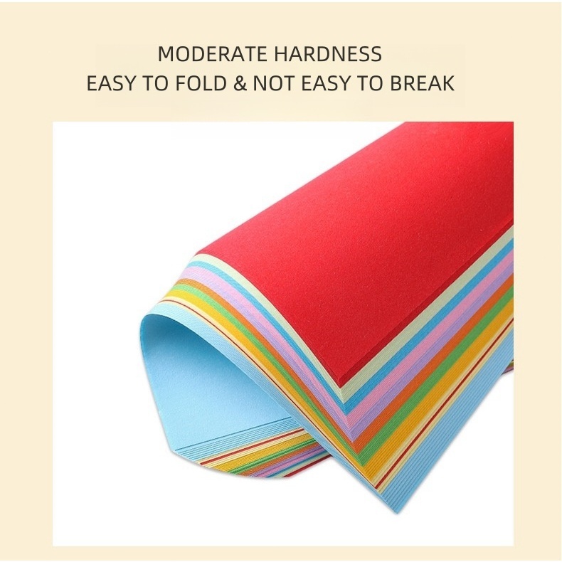 LOOK Fashion Value Pack A4 Colored Paper 100PCS 210X297mm Assorted ...