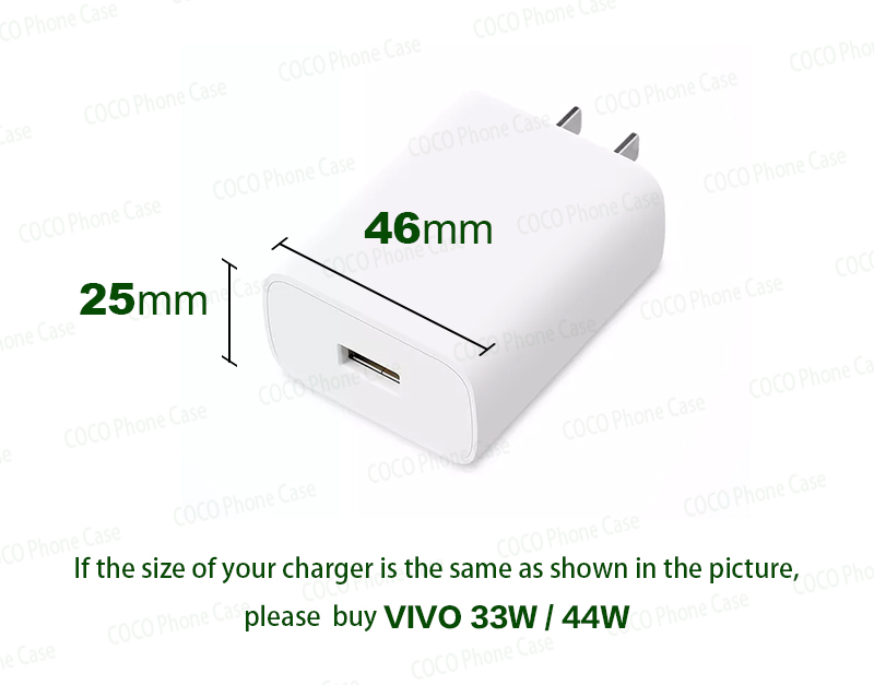 For VIVO 66W Charger Protector V27e charger case V29 5g 80W for vivo ...
