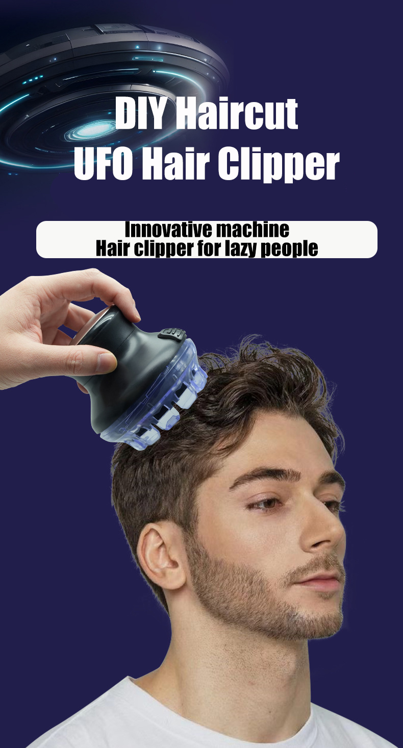 One minute haircut hair clipper Easy haircut with one hand clipper for ...