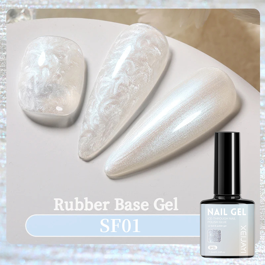 Pearl Shell Thread Gel Nail Polish UV Soak Off Gel Popular Aurora ...