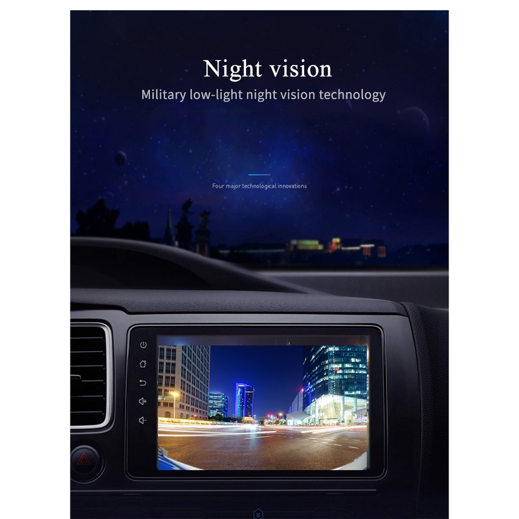 180 Degree HD 1296x1080P Night Vision Fisheye Lens Rear View Camera for ...