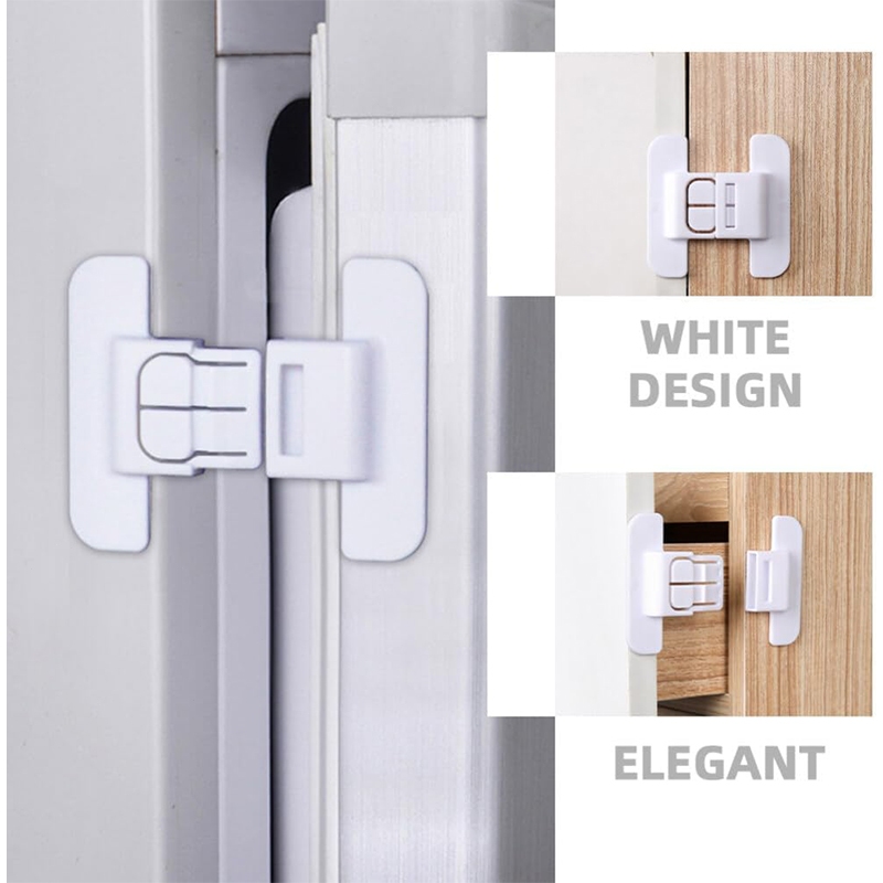 Child Universal Refrigerator Door Lock Automatic Close Safety Latch for ...