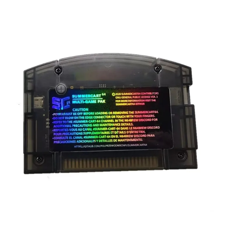 SC64 SummerCart64 Open Source Game Card 64 Video Game Console | Shopee ...