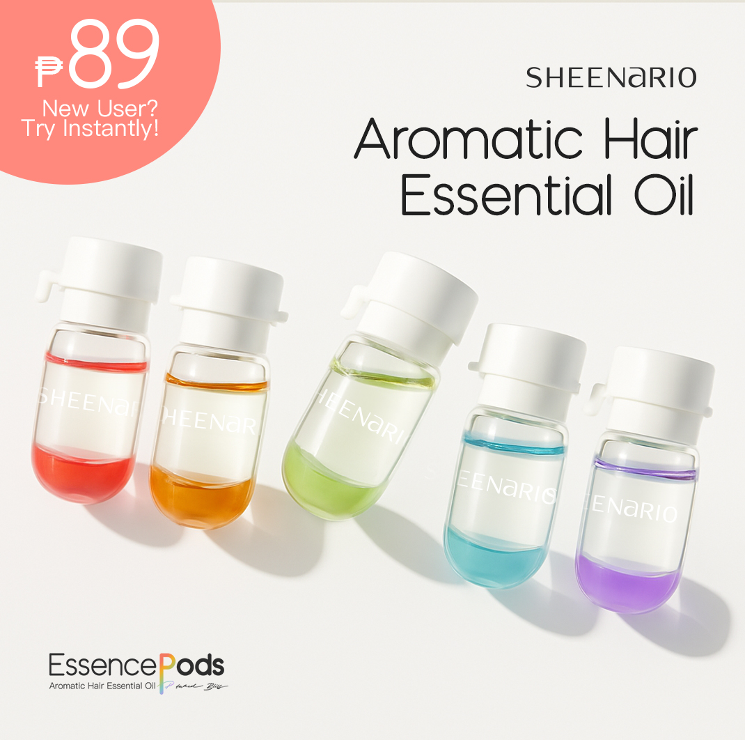 【STAYOUNG&SHEENARIO】Essence Pods Aromatic Hair Essential Oil Perfumed ...