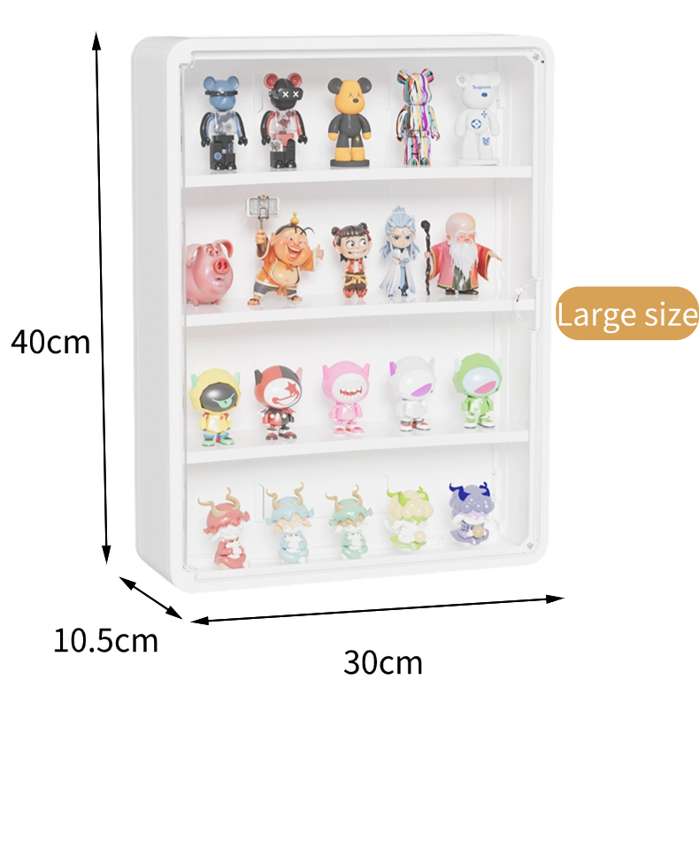 【COD】Popmart Acrylic Display Case Rack Wall Mounted Display Storage Box ...