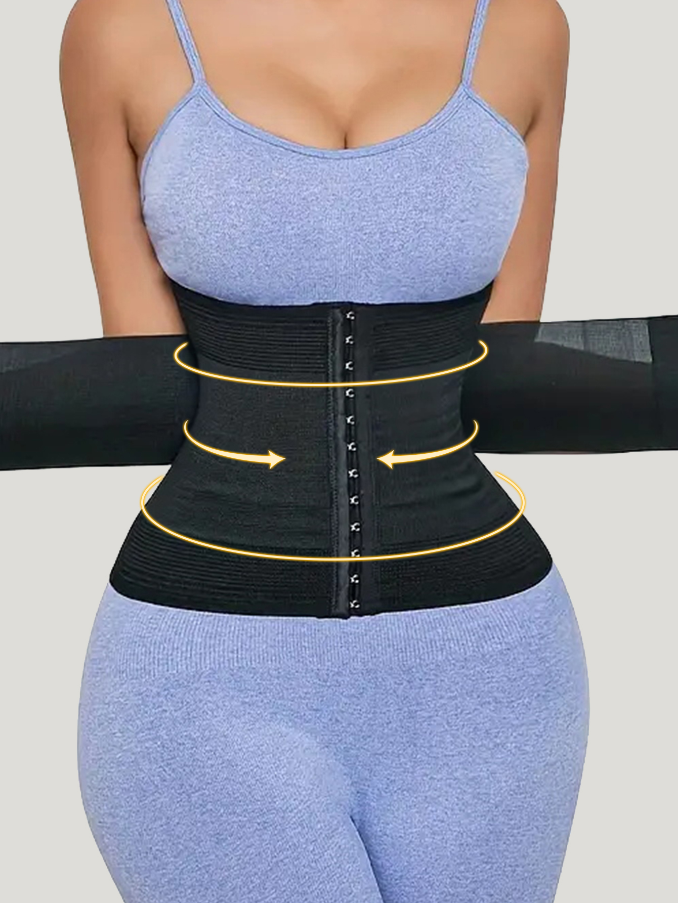 Women's Adjustable Waist Belt - Tummy Control Shaping Belt with Buckle ...
