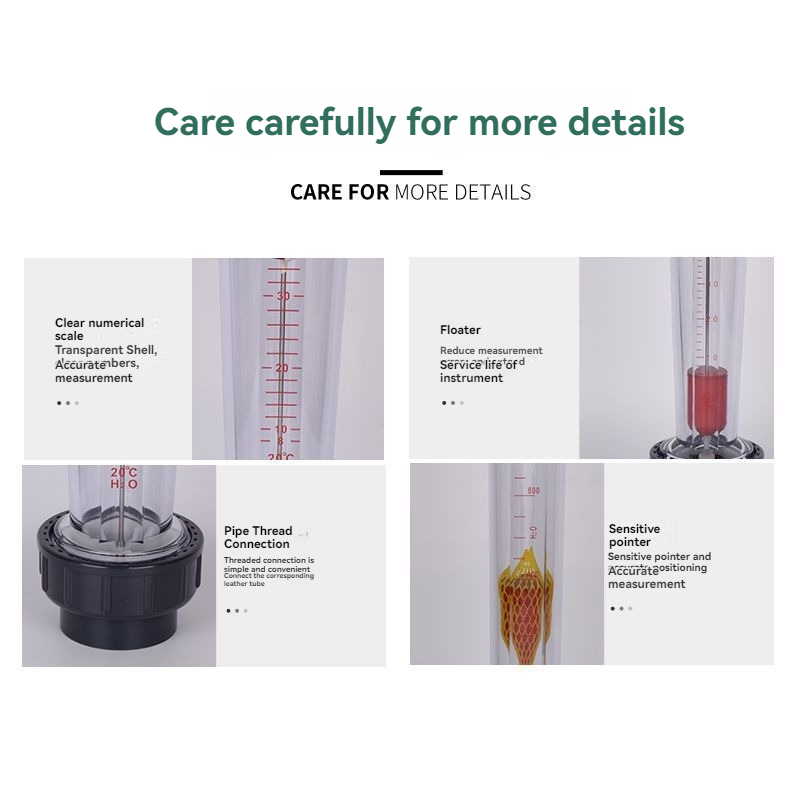 Plastic Pipe Rotor DN15 DN20 DN25 DN32 DN40 DN50 DN65 DN80 Float Liquid ...