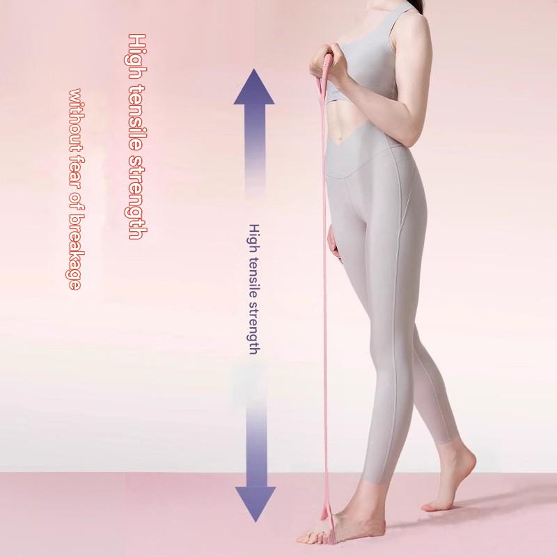 [COD] Yoga Elastic Stretch Band Resistance Rope Fitness Pilates Rubber ...