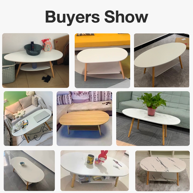 2-Tier Living Room Table Center Table Sofa Table Coffee Table Nordic ...