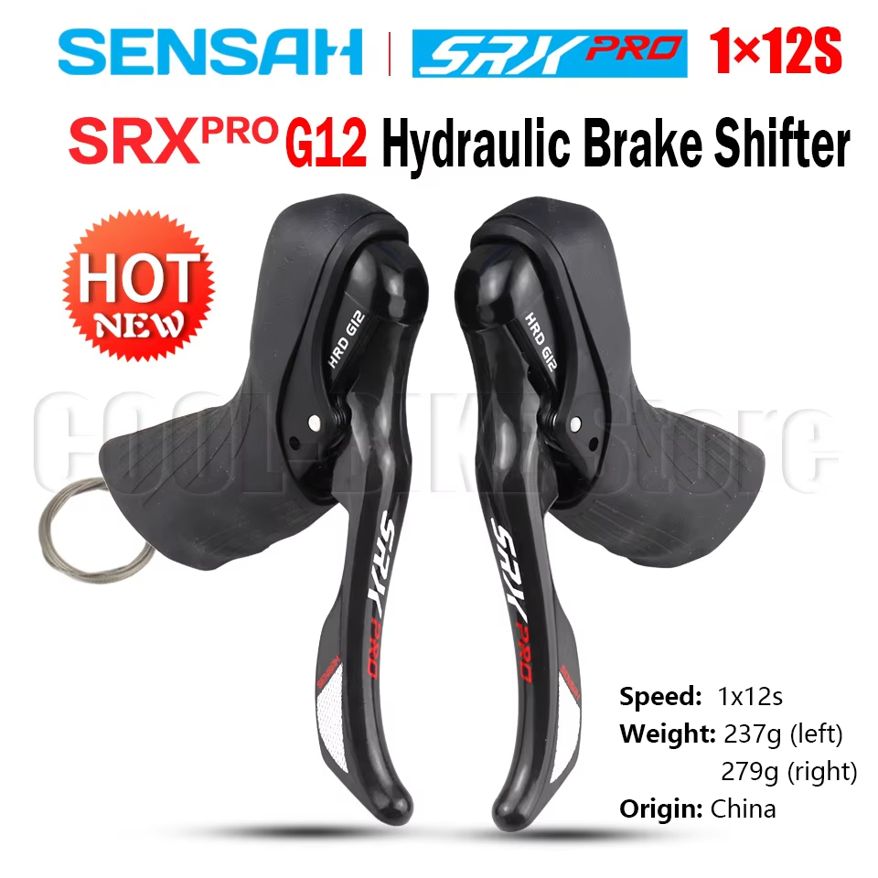 SENSAH SRX PRO G12 HRD 1x12 Speed Road Bike hydraulic brake shifter 12s Trigger Shifter Lever ...