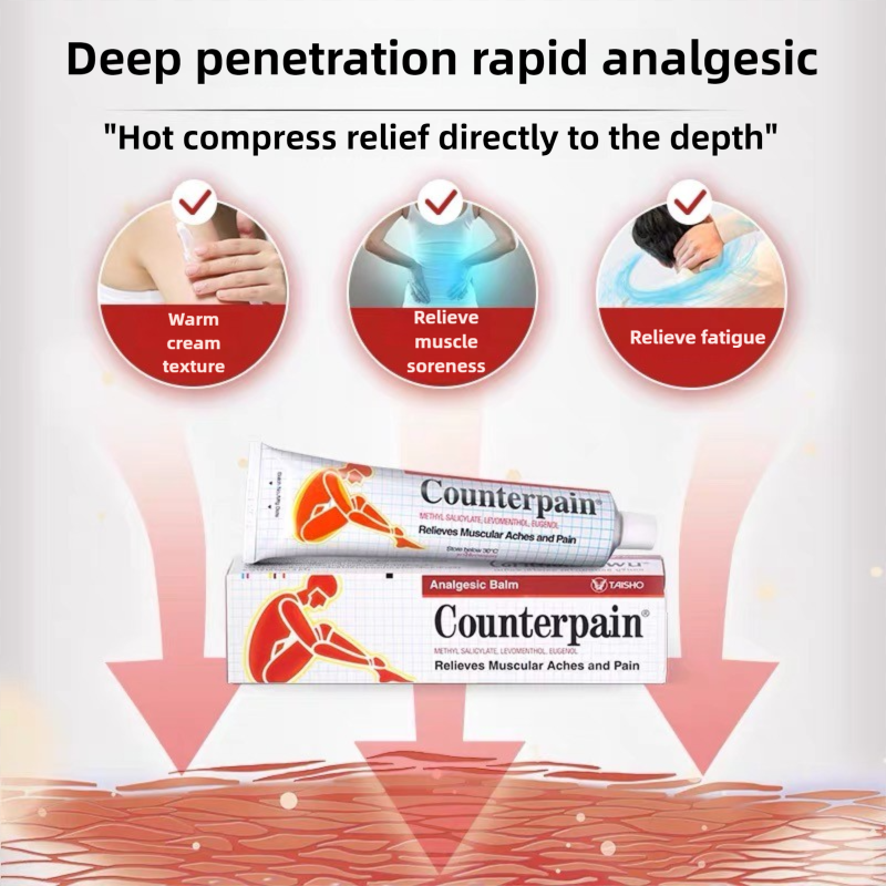 120g Counterpain Analgesic Balm (Relieves For Muscular Aches and Pain ...