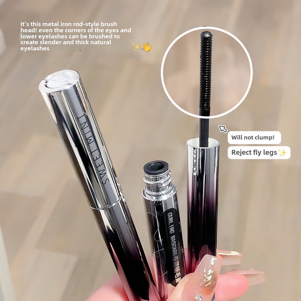 Long-Lasting Curling Mascara-Waterproof,Sweat-Proof,Smudge-Proof ...