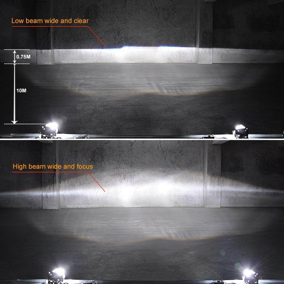 (silver）2Pcs 2.5 Inch Universal Bi xenon HID Projector Lens Silver ...