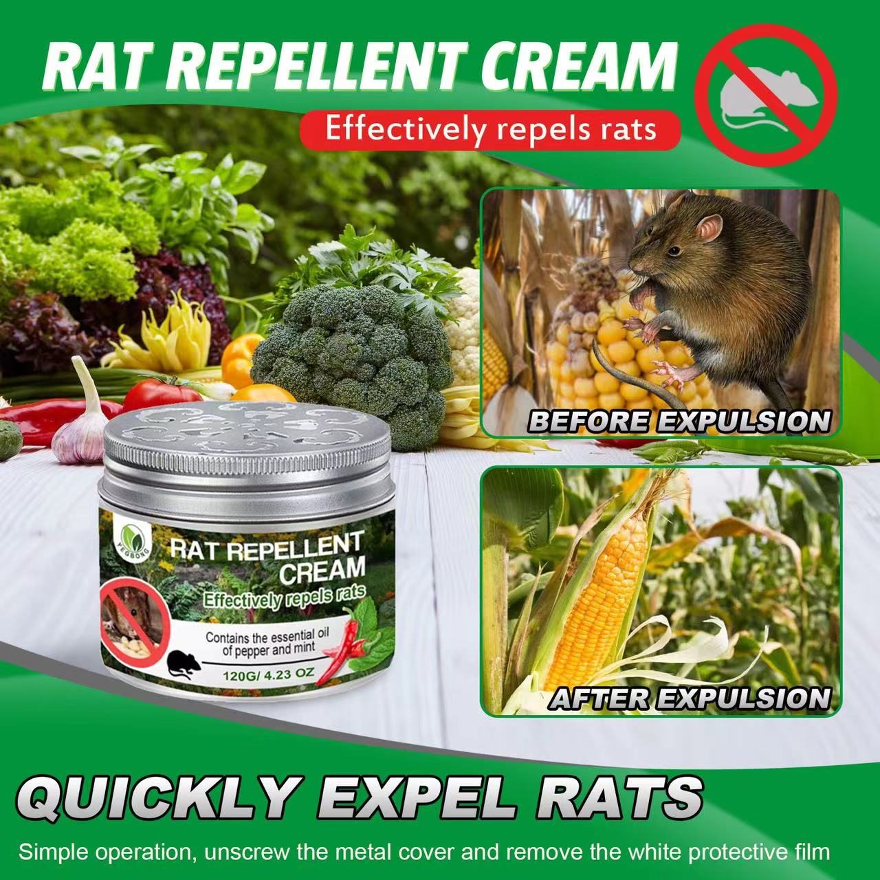 10 years without mice.Mouse Repeller Repellent Cream Rodent Repellent ...