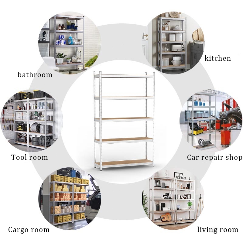 Metal Rack Boltless Steel Rack Adjustable Rack Galvanized 5L Stainless ...