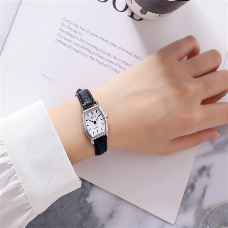 Elegant Minimalist Watch For Women - Slim Quartz Movement With Leather ...