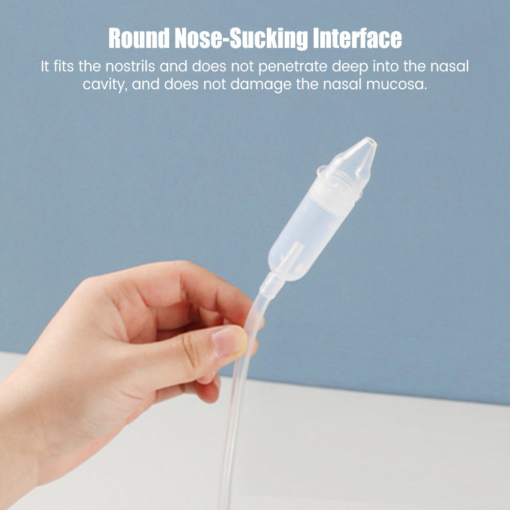 Salorie Baby Nose Aspirator Manual Nose Cleaner Clean Booger Aspiration ...