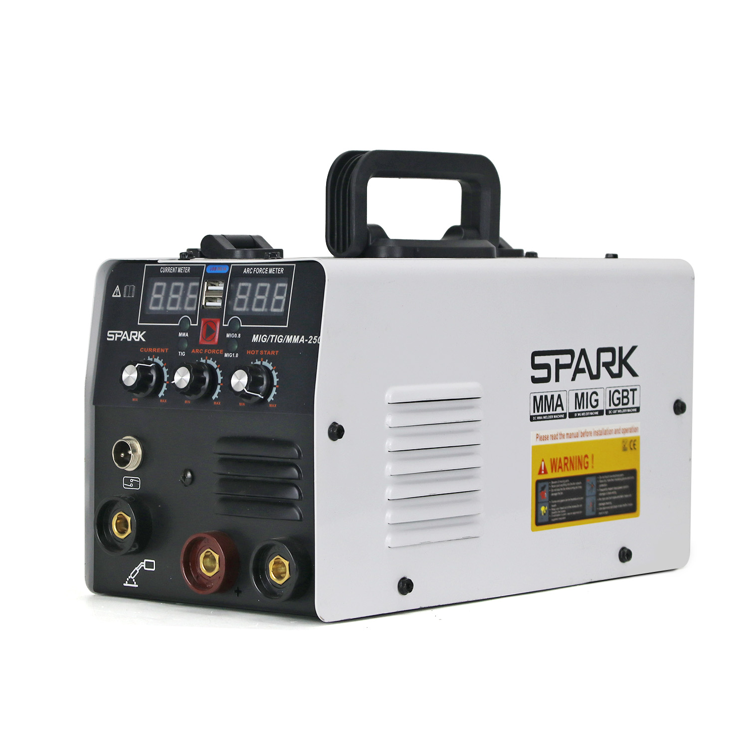 SPARK MIG Welding Machine MIG250 25 3IN1 Welding Machine Portable IGBT ...