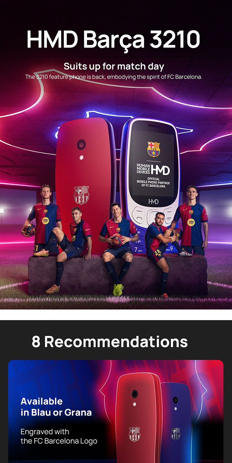 Nokia 3210 4G Basic Phone Original 2.4'' Type-C Charging 2MP Rear Cam ...