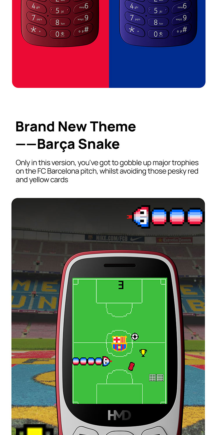 Nokia 3210 4G Basic Phone Original 2.4'' Type-C Charging 2MP Rear Cam ...