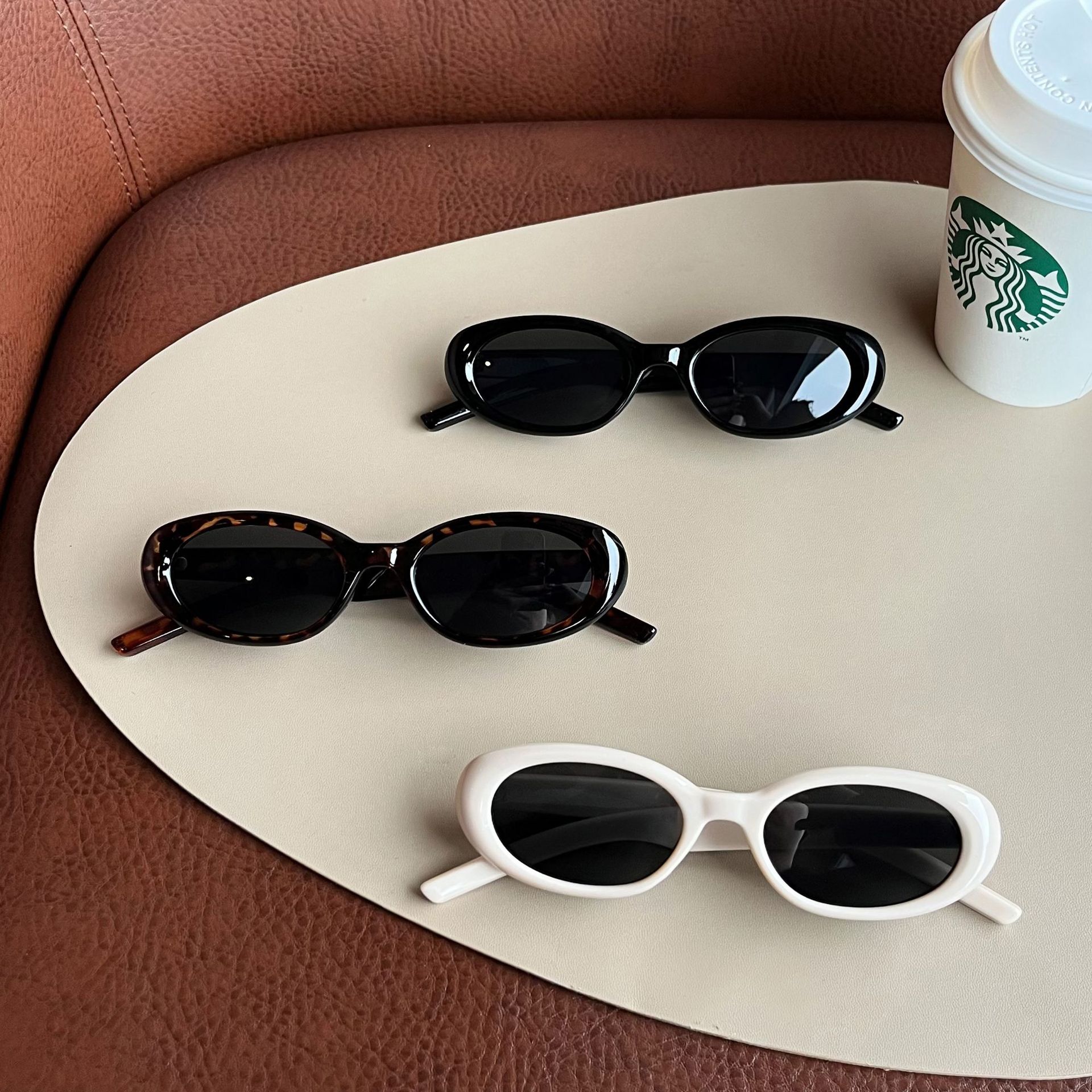 2025 New Gradient Lens Sunglasses - Korean UV400 Cat-Eye Shades for ...