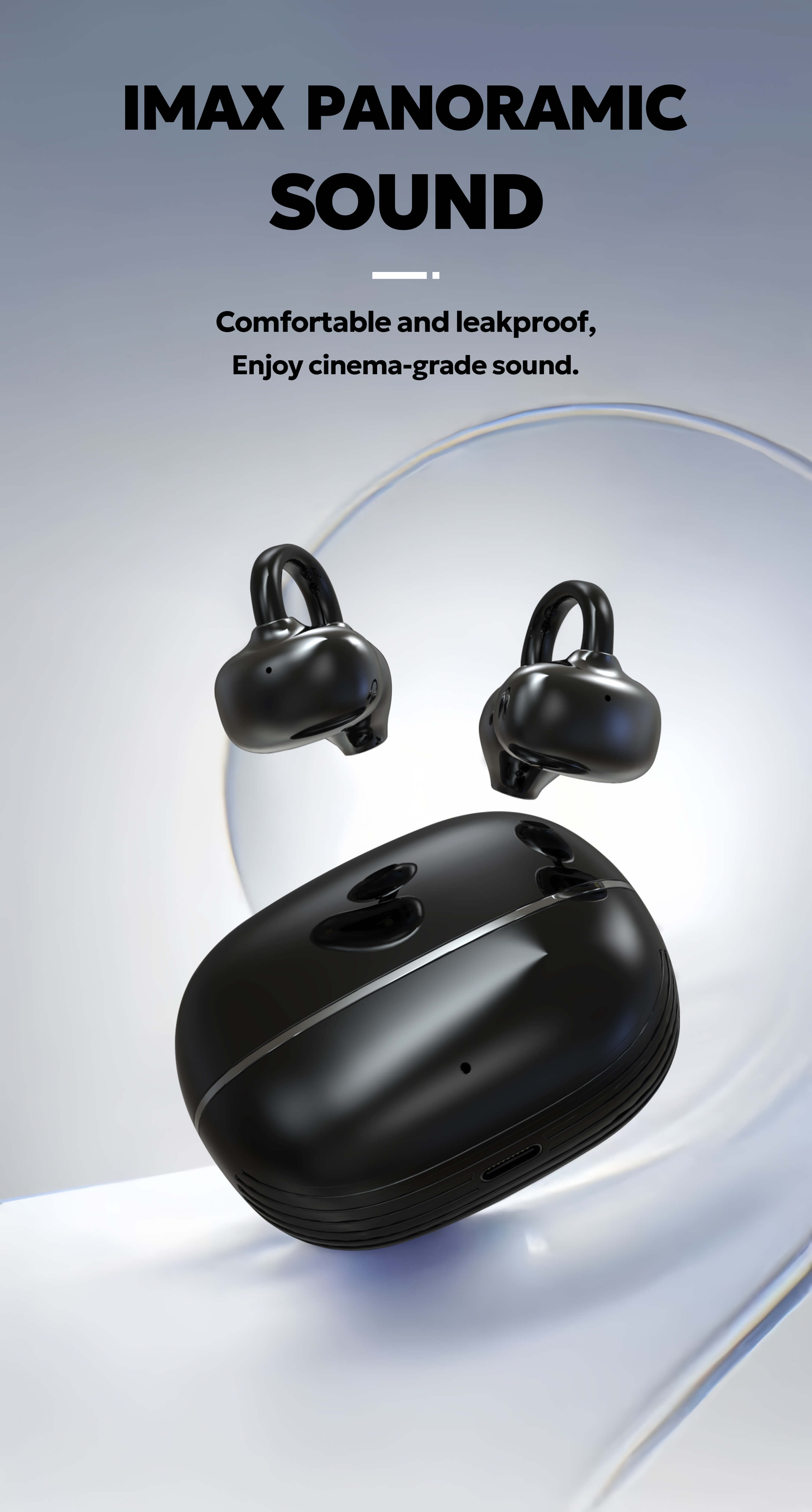 KY TECH KY66 Earclip Design Earbuds, C-bridge Design,HiFi Level Stereo ...