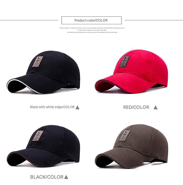 Korean Style Baseball Cap – Fashion Unisex Adjustable Sun Hat for ...