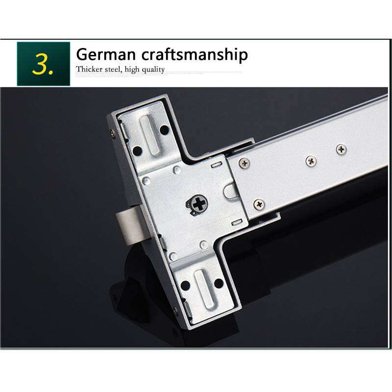 Emergency Push Lock Safety Escape Fireproof Push Edge Emergency Exit ...